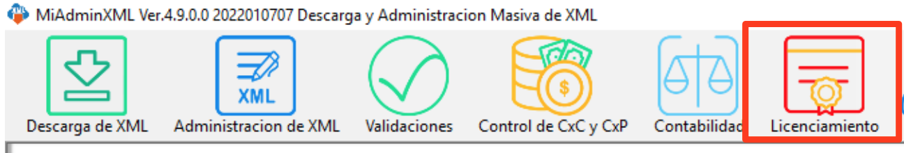 Licenciamiento - MiAdminXML - ComputoContable