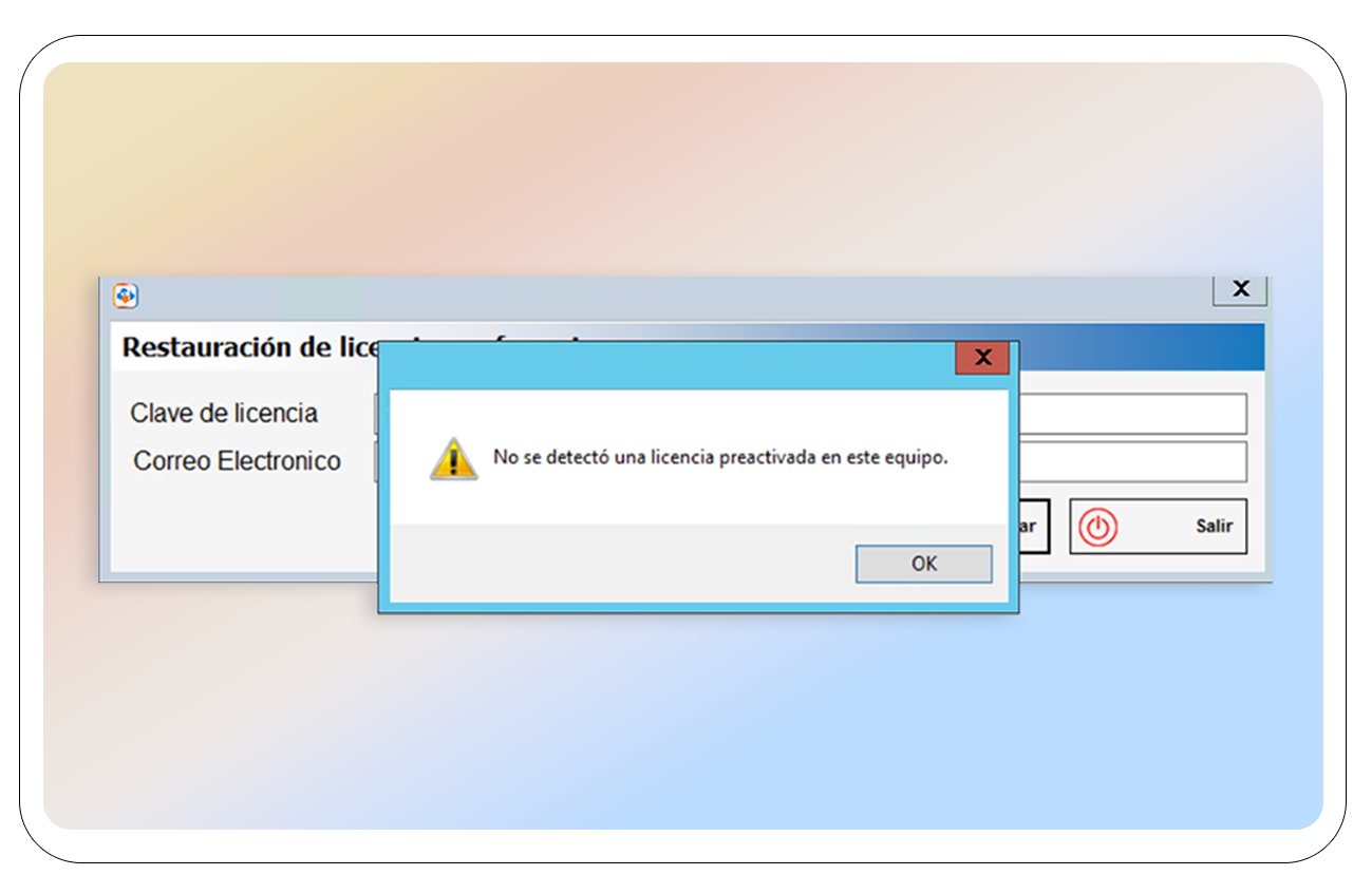 ¿Cómo restaurar mi licencia en MiAdminXML 5.0? - ComputoContable