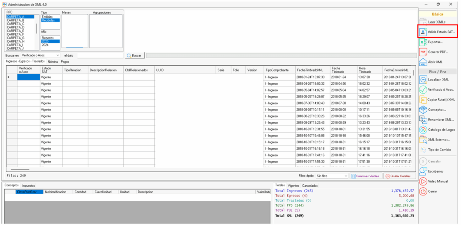 Valida Estado SAT - ComputoContable